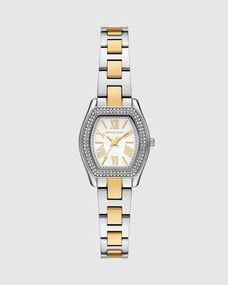 Michael Kors Chelsea Dreizeigeruhr aus zweifarbigem Edelstahl-Multi