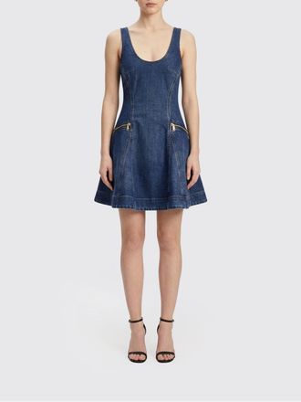 Self Portrait Kleid SELF-PORTRAIT Damen Farbe Blau