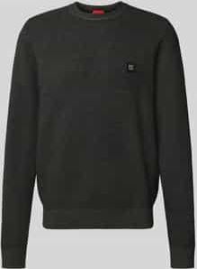 HUGO BOSS Regular Fit Pullover mit Schurwoll-Anteil Modell SETAL