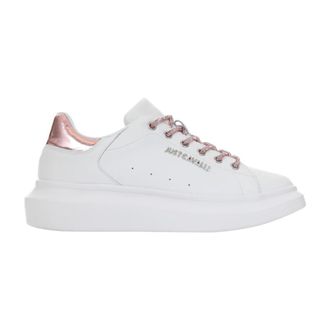 Just Cavalli Leather Low-top Sneakers - - Shoes - Damen - Wei&szlig; - 38 EU