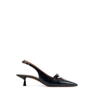 Saison 1865 Slingback New Charlotte en cuir de ch&egrave;vre