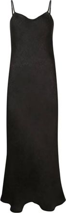 BASERANGE Femme, Robes, Noir, Taille: 36 FR Dydine Midi Dress