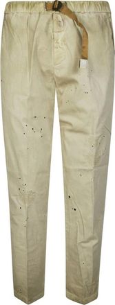 White Sand Homme, Pantalons, Beige, Taille: L Pantalone Base Spruzzature