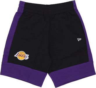 New Era NBA Farbblock Shorts Loslak - - Sport - Herren - Schwarzk - XL