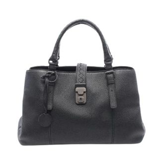 Bottega Veneta Sac &agrave; main vintage Pre-owned - Femme - Pre-owned - Noir - Taille: ONE Size