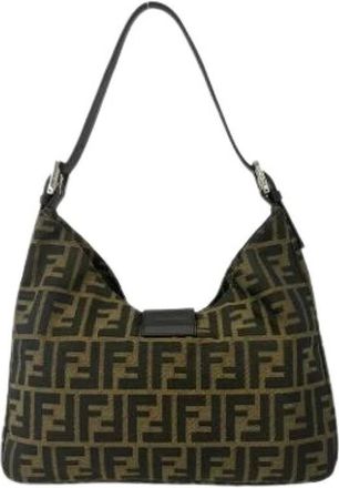 Fendi Sac bandouli&egrave;re vintage doccasion - Femme - Pre-owned - Brun - Taille: ONE Size