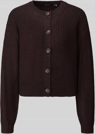 Vero Moda Loose Fit Strickjacke mit einreihiger Knopfleiste Modell LEA