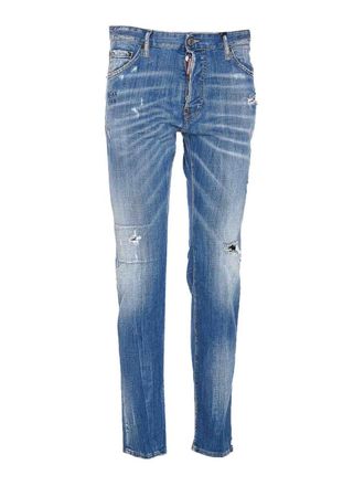 Dsquared2 Jean Bootcut - Bleu