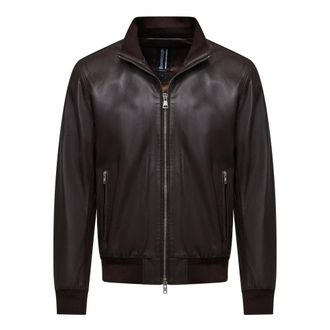 Bomboogie Homme, Vestes, Brun, Taille: XL Cole Leather Bomber