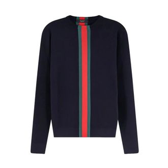 Gucci Herren, Strickwaren, Blau, XLGr&ouml;&szlig;e