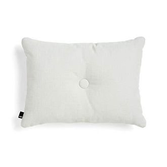 HAY Hay Kissen inklusive F&uuml;llung Dot Steelcut Trio aus Baumwolle und Nylon in der Farbe Hellgrau, Ma&szlig;e: 60cm x 45cm, 507395