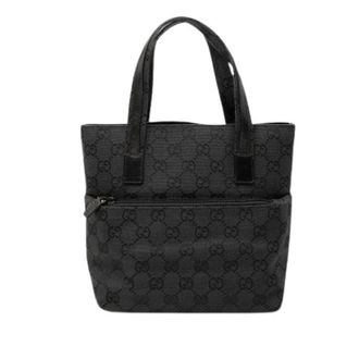 Gucci Pre-owned Canvas Tote Bag - - Pre-owned - Damen - Schwarzk - ONE SIZE