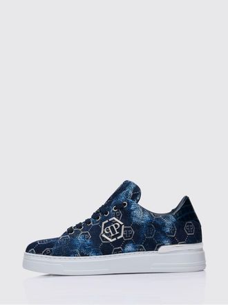 Philipp Plein Baskets Homme couleur Bleu