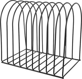 Valiclud Eisen B&uuml;cherregal Halterung Halbrundes Mehrstufiges Schreibtisch Organizer Regal Platzsparendes Verschiebbares Tischregal f&uuml;r B&uuml;ro und Homeoffice