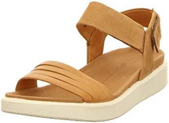Ecco Femme Flowt Sandales Bride Cheville, Cashmere Lion, 42 EU