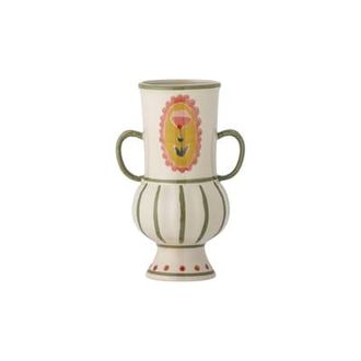 Bloomingville Vase Odina - Vert - Grès émaillé