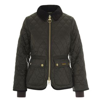 Barbour Fitted Beadnell Steppjacke - - Jackets - Damen - Gr&uuml;n - XS