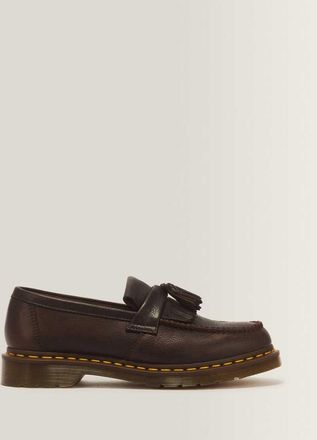 Dr. Martens Adrian Ambassador Leder Tassel Loafer in Braun, Gr&ouml;&szlig;e: 36