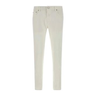 Pantaloni Torino Homme, Jeans, Blanc, Taille: W36 Jean en denim stretch