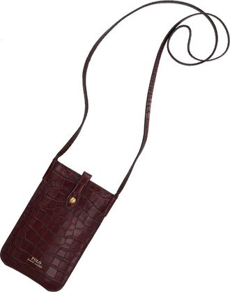 Ralph Lauren Polo Ralph Lauren Leather Phone Case in Box 18 x 11.5 cms