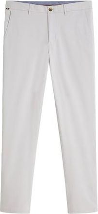 Tommy Hilfiger Pantalon droit Denton en coton m&eacute;lang&eacute;
