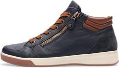 Ara Femme 12-24499 Basket, Bleu foncé, 38.5 EU