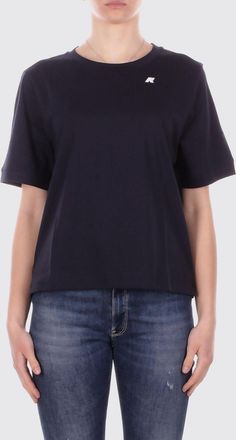 K-Way T-Shirt K-WAY Femme couleur Bleu