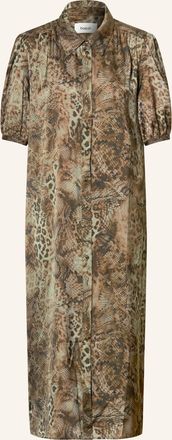 BA&SH Ba&Sh Hemdblusenkleid Corma gruen