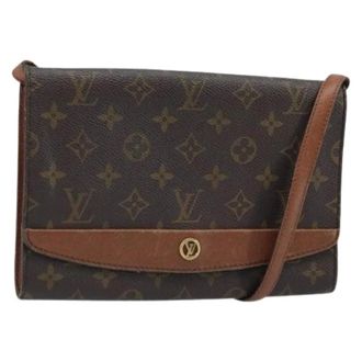 Louis Vuitton Sac bandouli&egrave;re Bordeaux 24 Pre-owned - Femme - Pre-owned - Brun - Taille: ONE Size