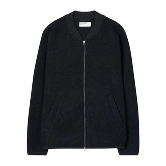 Universal Works Zip Bomber - - Jackets - Herren - Blau - M