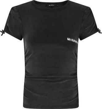 Misbhv Misbhv, Femme, Tops, Noir, Taille: 40 FR Community Fitted T-Shirt