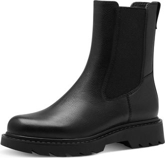 Tamaris Damen Chelsea bequem; Black, EU 41