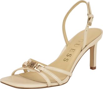 Guess Damen Twilla Sandale mit Absatz, Elfenbein 150, 39.5 EU