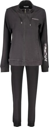 Freddy Femme, Sport, Noir, Taille: 36 FR Ensemble de surv&ecirc;tement Interlock