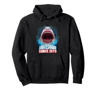 BDAZ 47. Geburtstag Jawesome Seit 1979 Shark 47 Jahre alt Pullover Hoodie