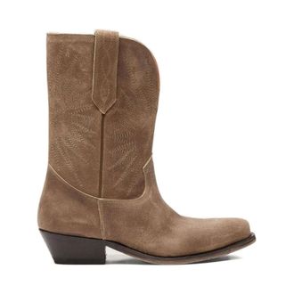 Golden Goose Femme, Chaussures, Beige, Taille: 40 EU Low Wish Star Bottes