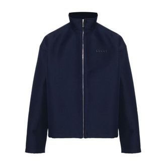 Gucci Herren, Jacken, Blau, LGr&ouml;&szlig;e