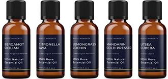 Mystic Moments | Ätherisches Öl Starter Pack - Citrus (Pack 2) Öle - 5 x 50ml - 100% Pure