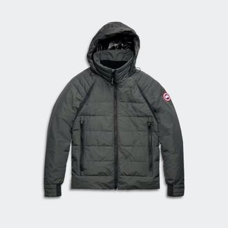 Canada Goose HyBridge Base Jacke (M&auml;nnlich, Granite Grey/ Gris granit, S)