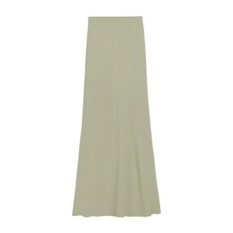 Ami Maxirock im Bias-Schnitt - - Skirts - Damen - Gr&uuml;n - M