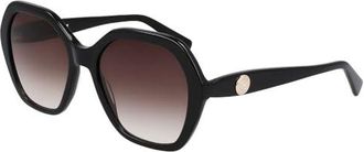 Longchamp Lunettes de Soleil LO759S 001 BLACK 54/18/140 Femme