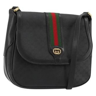 Gucci Pre-owned Vintage Micro Small GG Schultertasche - - Pre-owned - Damen - Schwarzk - ONE SIZE