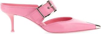Alexander McQueen Alexander McQueen Sandalen - Punk Sandal With Buckle - Gr. 36,5 (EU) - in Rosa - für Damen