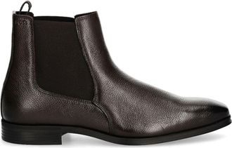 BOSS Chelsea-Boots aus Leder - Braun