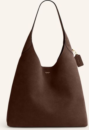 Coach Schultertasche Brooklyn Large braun