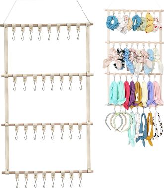 Generic Haarschleifen Organizer - Aufbewahrungsregal f&uuml;r Haargummis,Tragbarer Haarband-Haarspangen-Aufh&auml;nger, Schleifen-Aufh&auml;nger und Haarspangen-Organizer f&uuml;