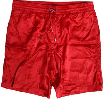 Dolce & Gabbana Homme, Maillots de bain, Rouge, Taille: M Shorts de bain