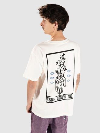Rvca Keep Growing T-Shirt antique white
