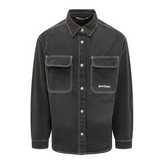 Palm Angels Herren, Shirts, Schwarzk, XSGr&ouml;&szlig;e