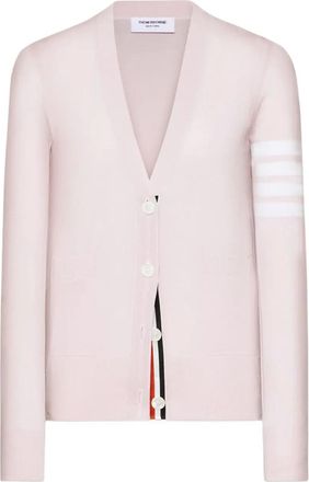 Thom Browne cardigan &agrave; col v - Rose